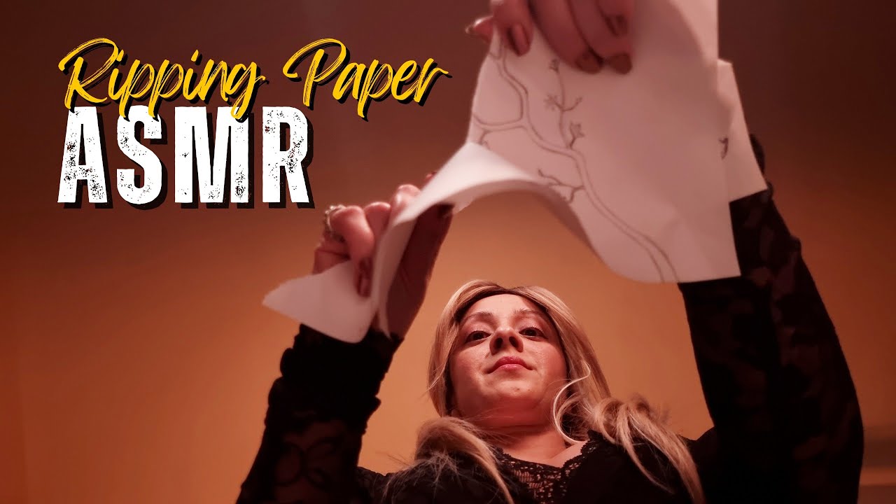 [ASMR] Ripping Paper to Reduce Stress and Anxiety! (No Talking) (#1 ...