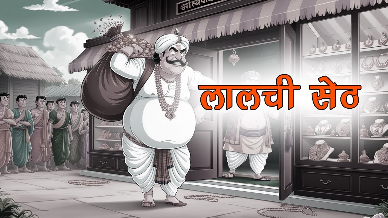 "lalchi seth" Hindi moral story - YouTube