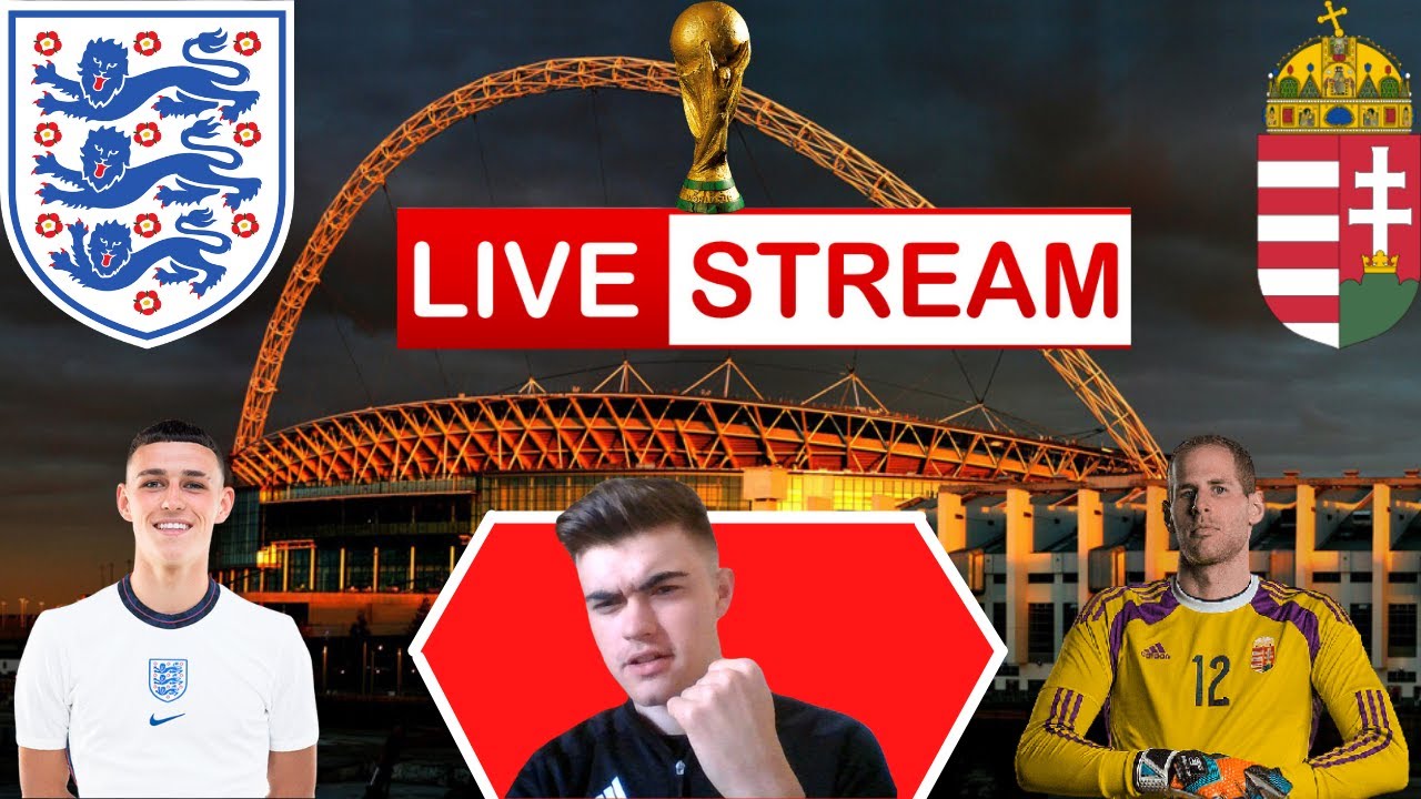 ENGLAND 1-1 HUNGARY LIVE STREAM WATCHALONG | WORLD CUP QUALIFIERS - YouTube