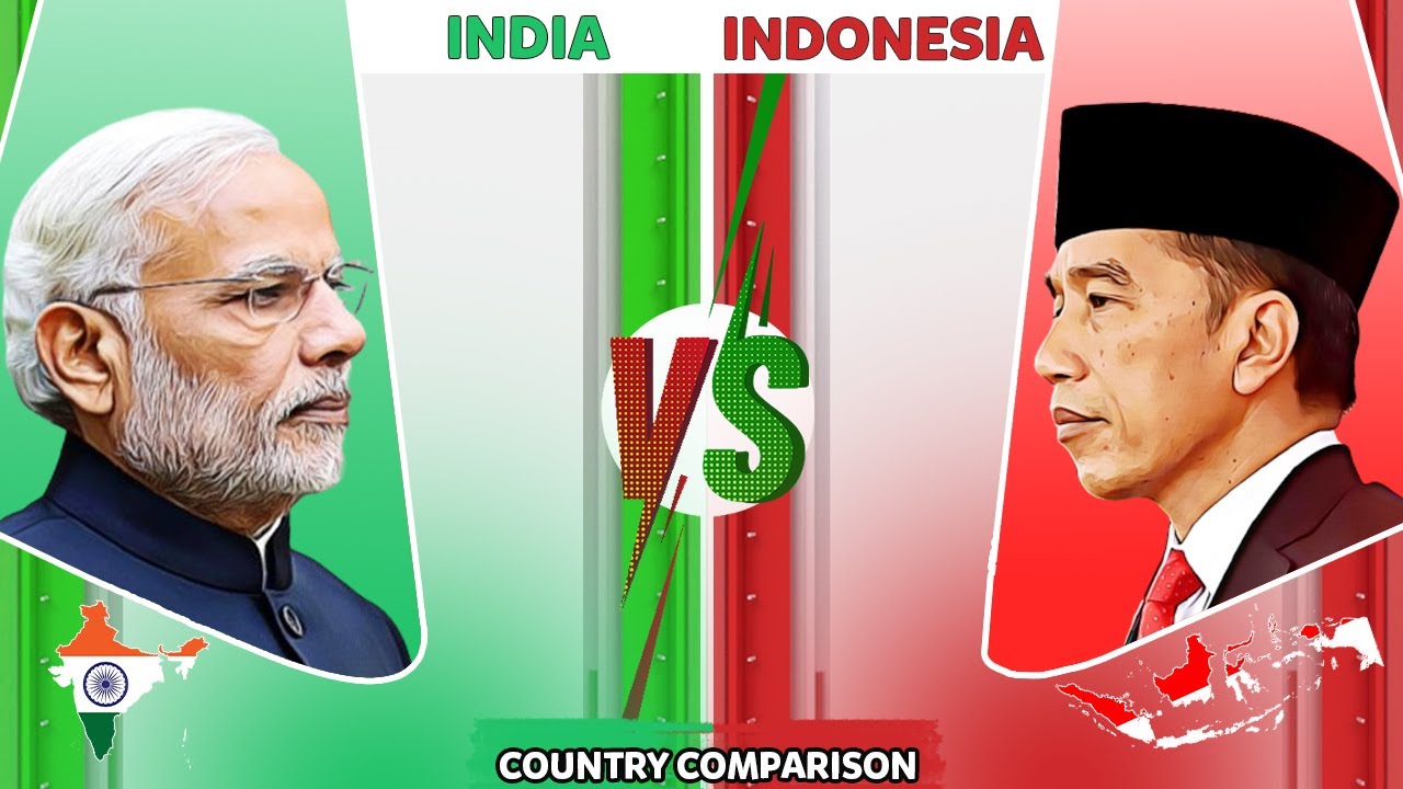 India VS Indonesia | Country Comparison - YouTube