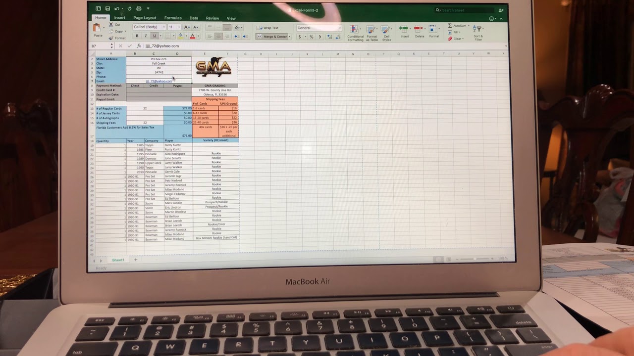 V #119 GMA Grading & Authentication submission part I - YouTube