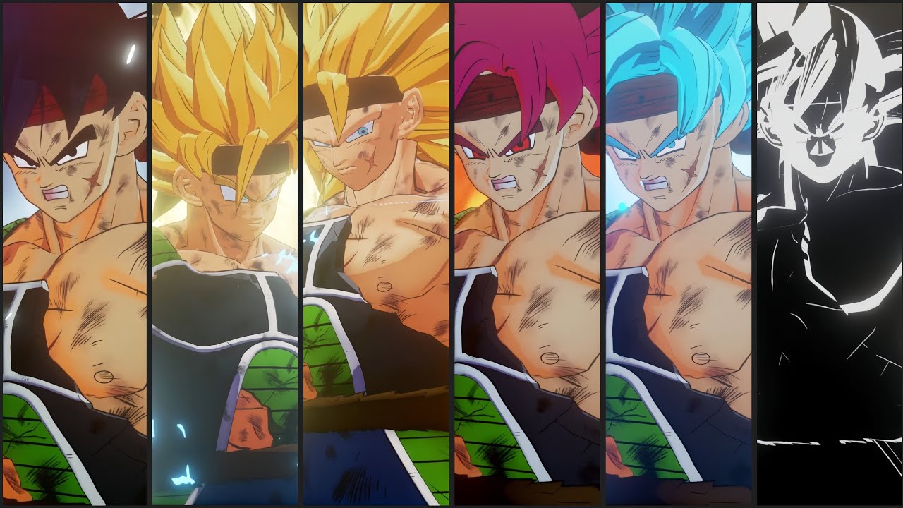 Dragon ball Z: Kakarot - Bardock Transformation & Surge Form Combos ...