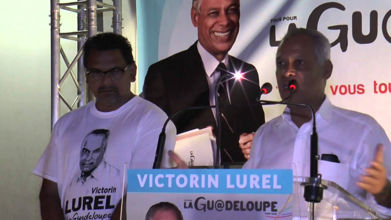 Victorin LUREL à SAINT-FRANCOIS Meeting public du 27 novembre - YouTube