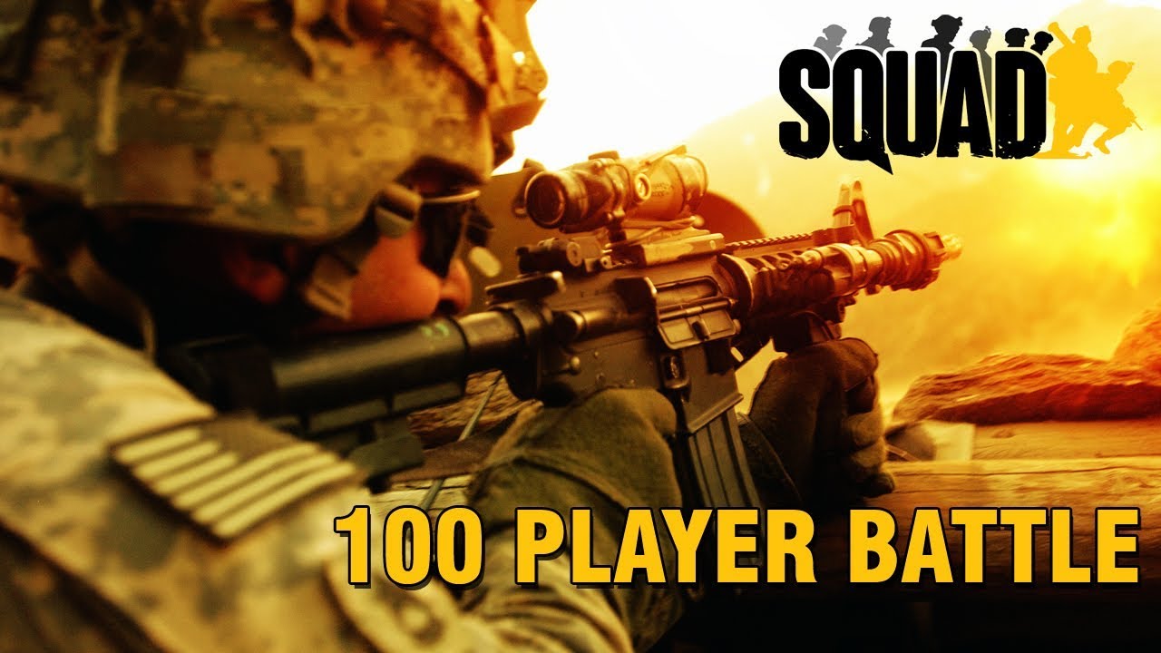 100 Player Battle | Squad V14 Gameplay - YouTube