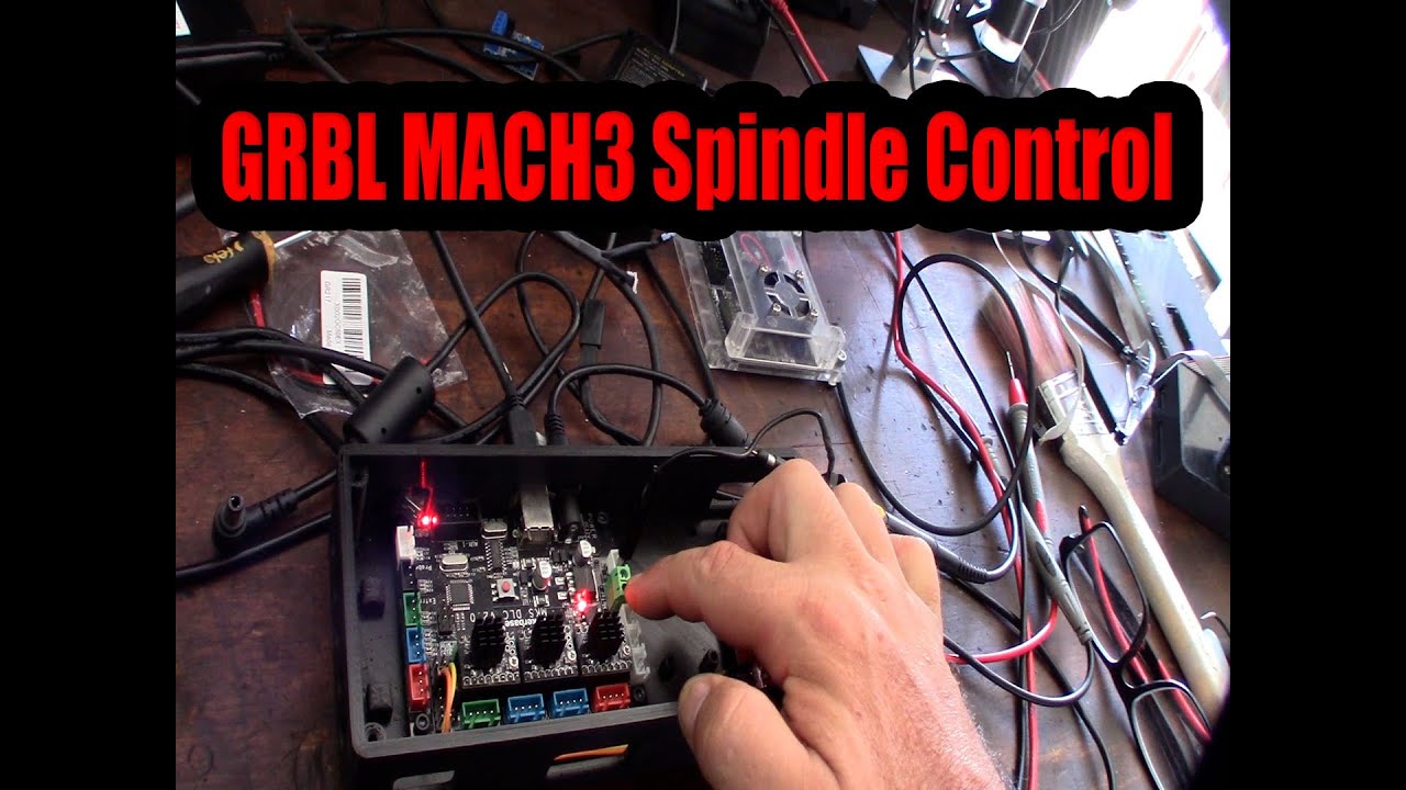 GRBL Mach3 10V Spindle Dilemma, Two Solutions for my brushless 3018 CNC upgrade. MKS DLC 2.0 ...