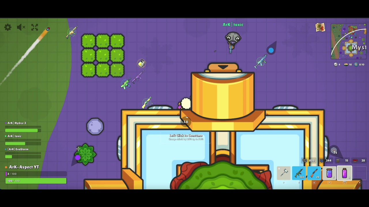 DESTROYING LOBBYS WITH ArK MEMBERS! (Evostorm , Hydra, Toxic) - YouTube