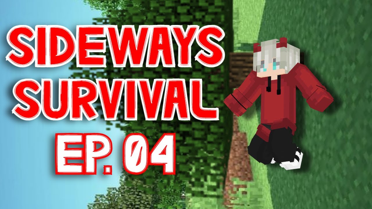 Minecraft - Sideways Survival - Ep.4 - Iron For Days ! - YouTube