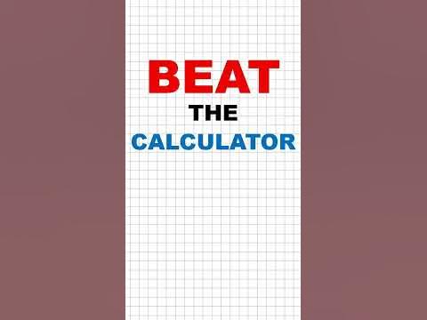 Circumference of a Circle | Beat the Calculator #shorts - YouTube