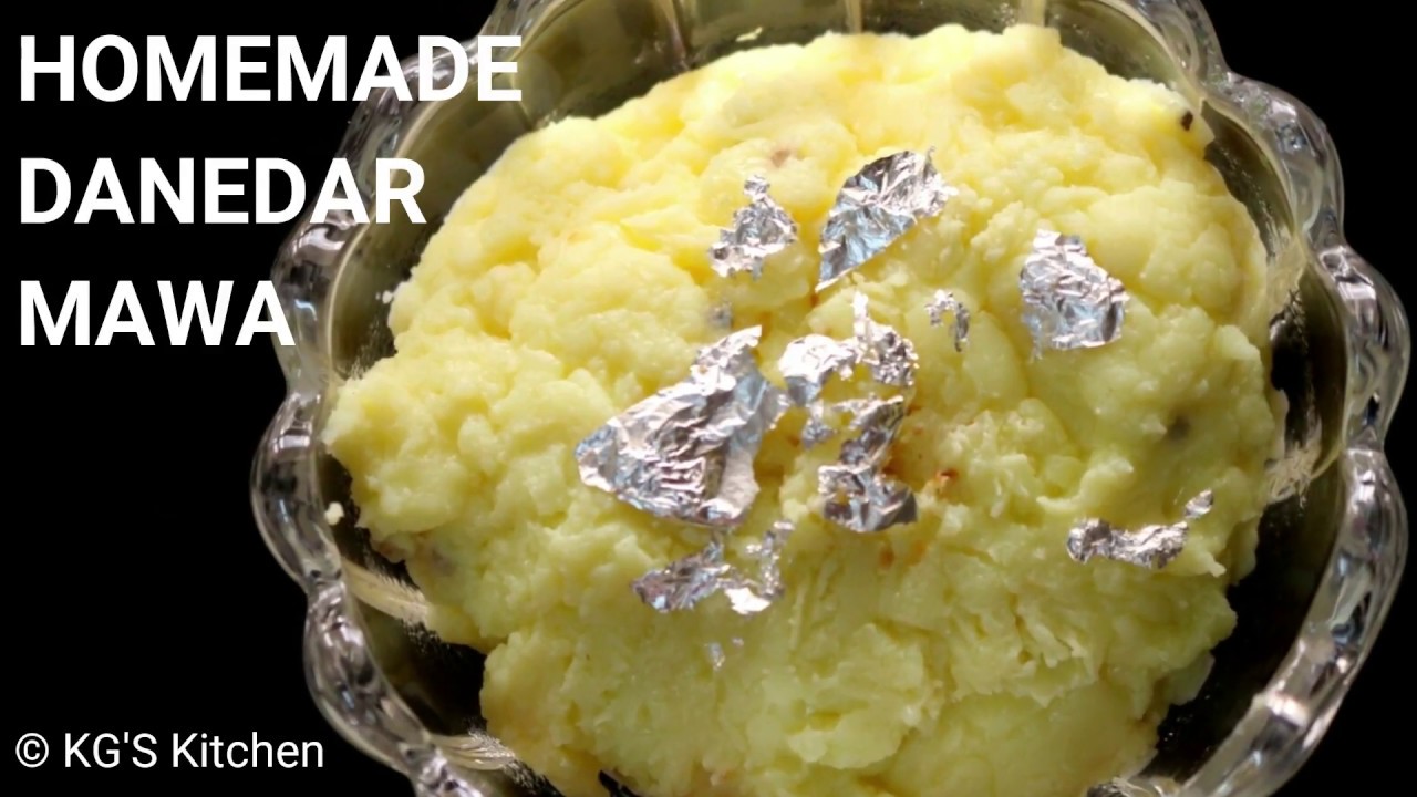 Homemade Danedar Mawa | Fresh Mawa | दानेदार मावा | Khoya Recipe ...