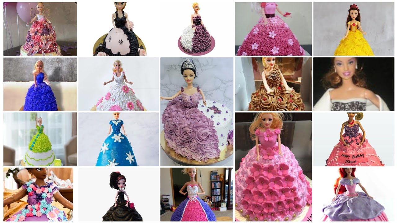 Beautiful Barbie doll cake design // Barbie doll cake // cake design ...