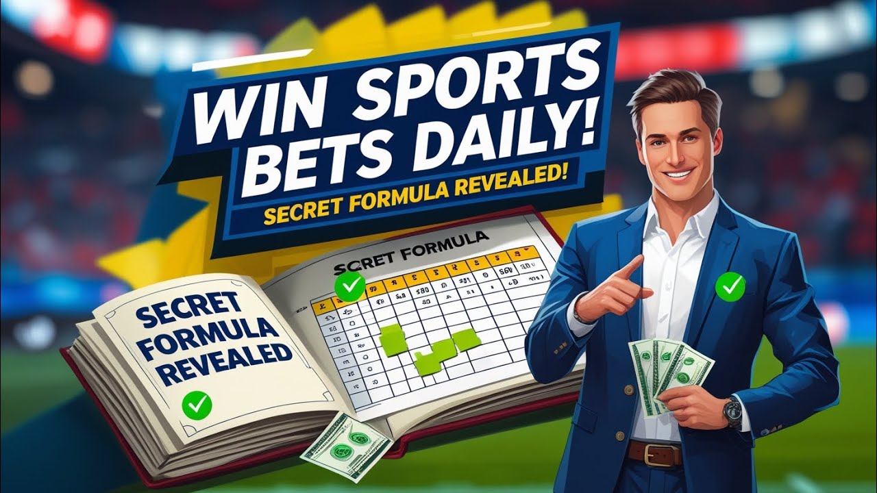 How to Win Sports Bets Every Day (SECRET FORMULA!) - YouTube
