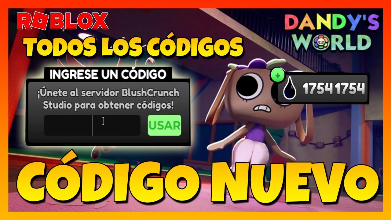 CÓDIGO NUEVO TODOS los CÓDIGOS de⚠️DANDY´S WORLD ⚠️ EASTER EVENT⚠ ...