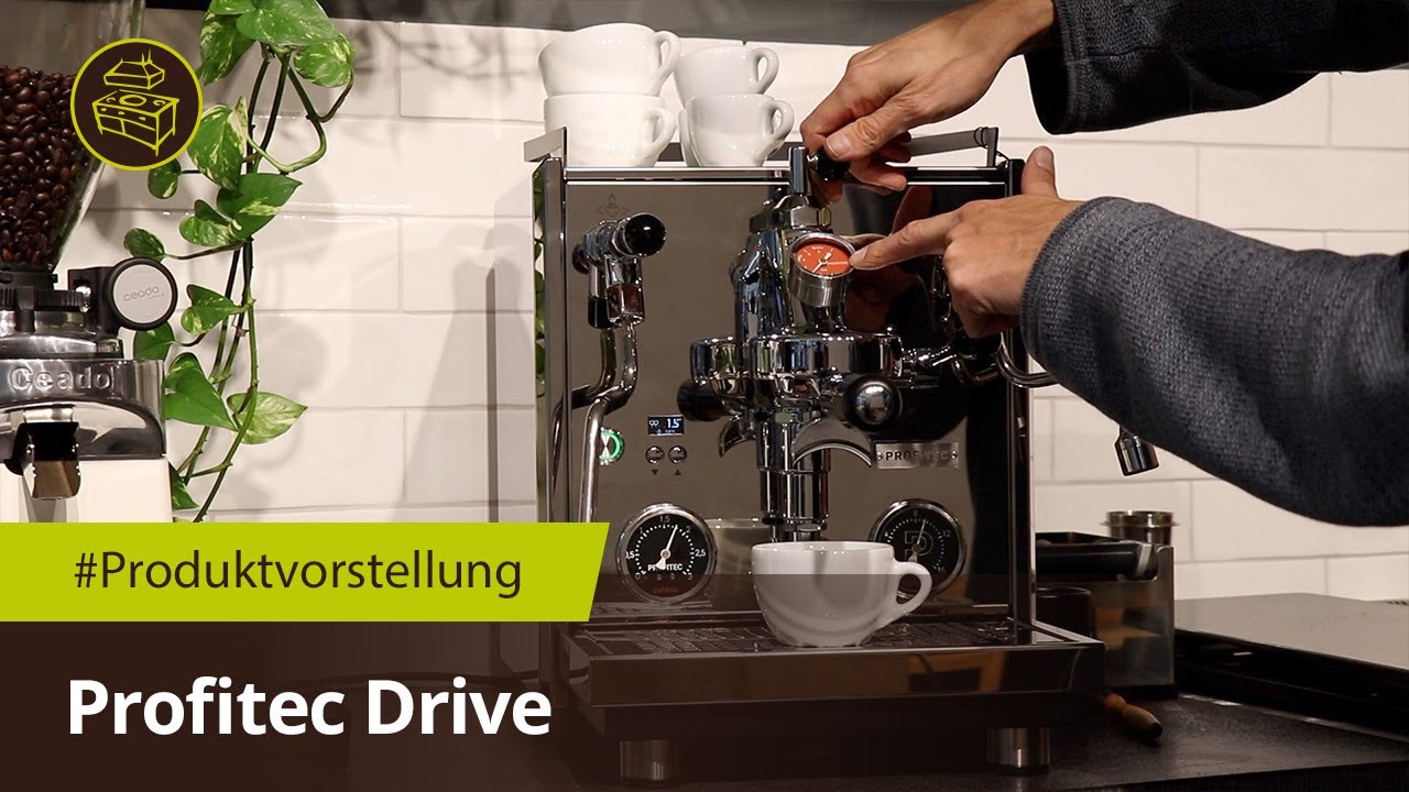 NEU - Profitec "Drive" Espressomaschine mit Flow Control - YouTube