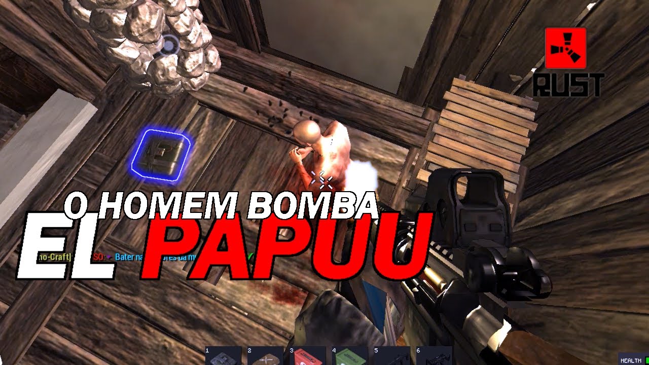 Rust v25 - ELE TENTOU DEFENDER A BASE USANDO C4 !!! - YouTube