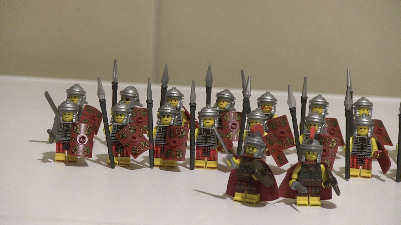 LEGO Ancient Roman Army Piotr Napierała Theatrum Illuminatum SPQR - YouTube