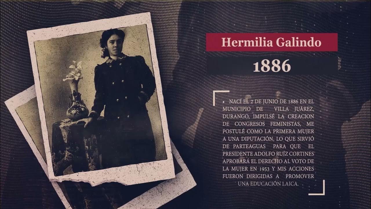 Hermila Galindo: La mujer que desafió la política y luchó por el voto femenino - YouTube