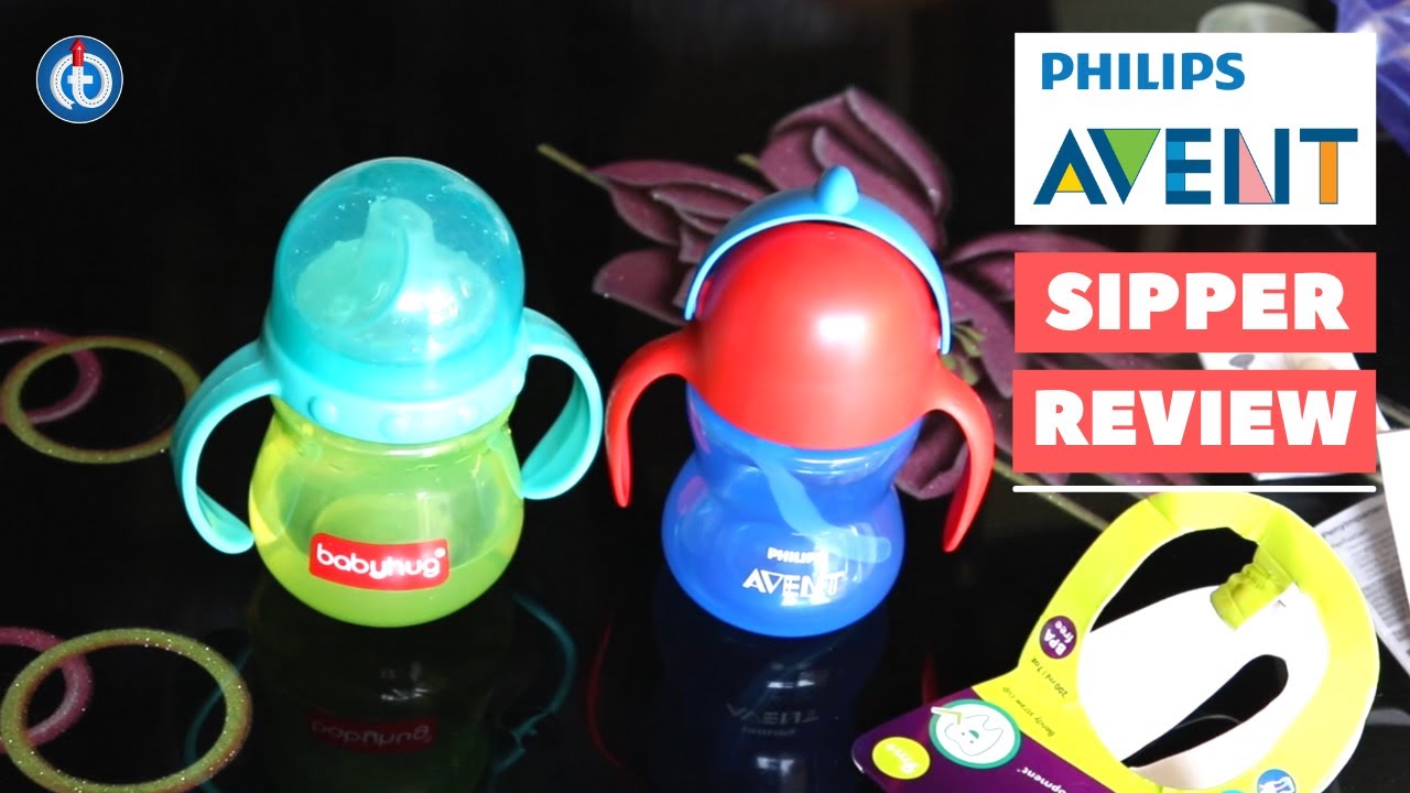 Philips Avent Bendy Straw Cup Sipper Review In Hindi - YouTube