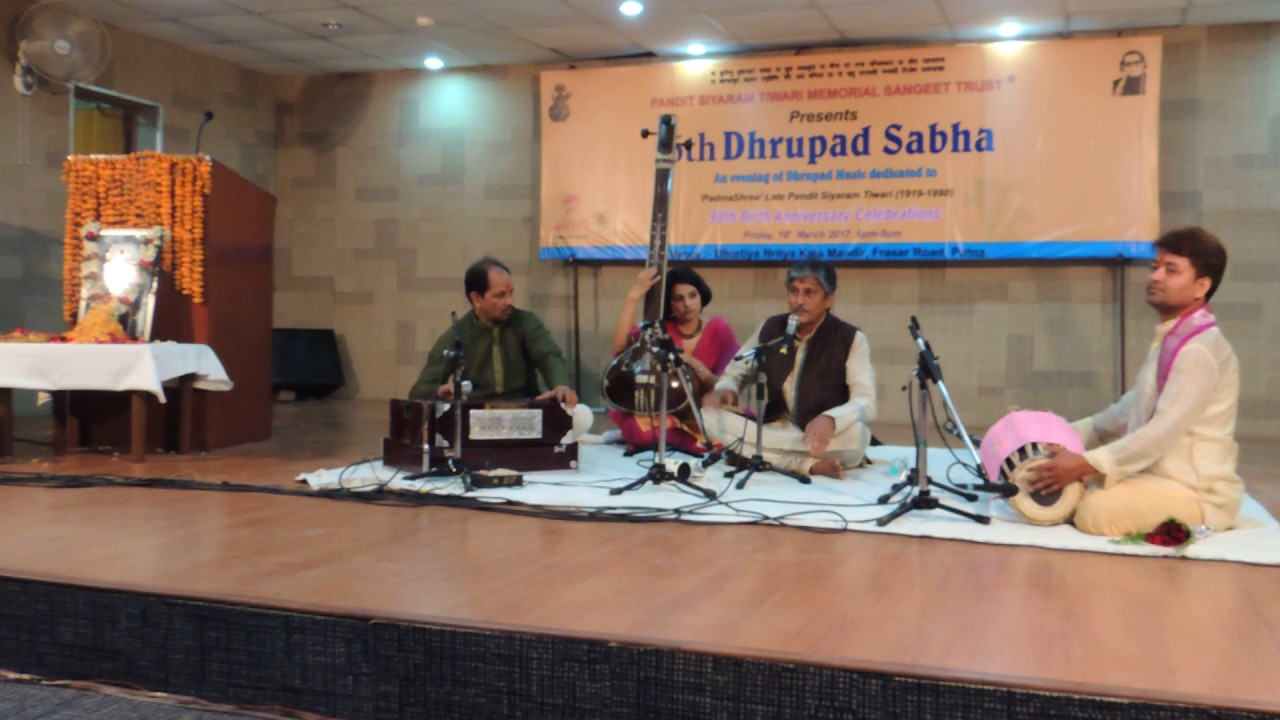 Pandit Ram Kumar Mallick presents Shiv stuti during 6th Dhrupad Sabha ...