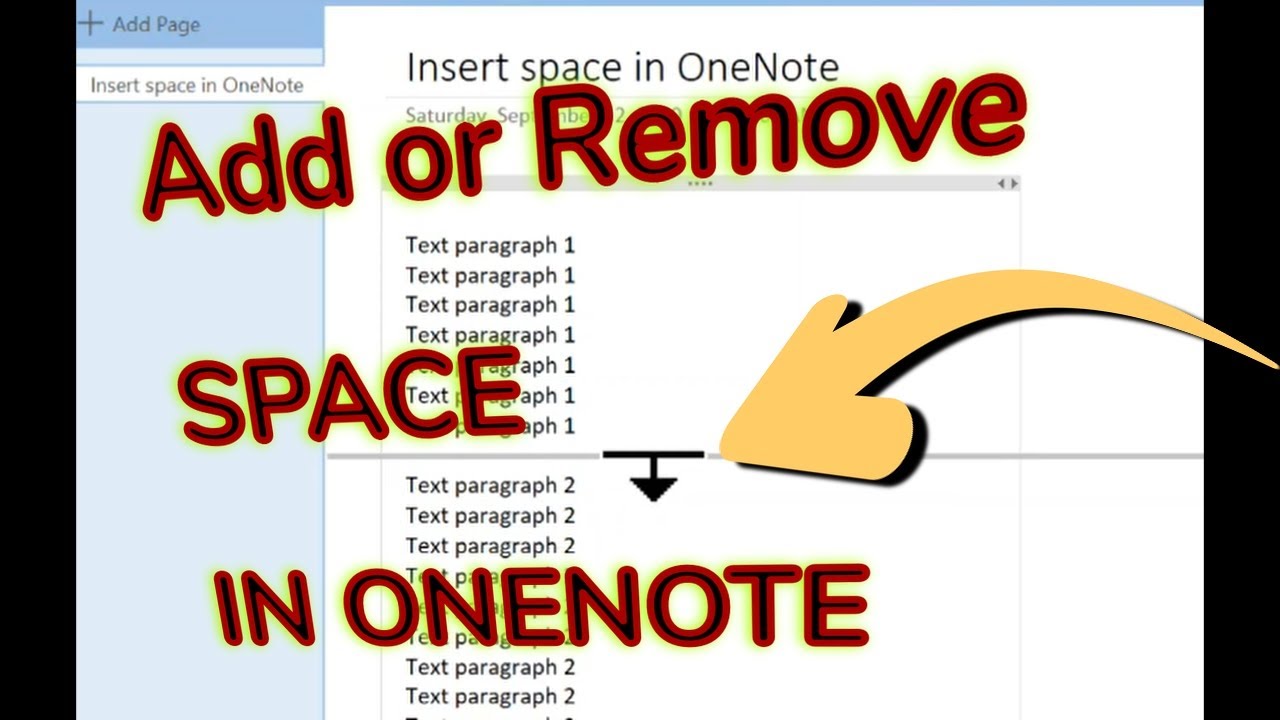 Digital Note Taking Tips Add Or Remove Space In OneNote For Windows Digital Note Taking Tips Add Or Remove Space In OneNote For Windows