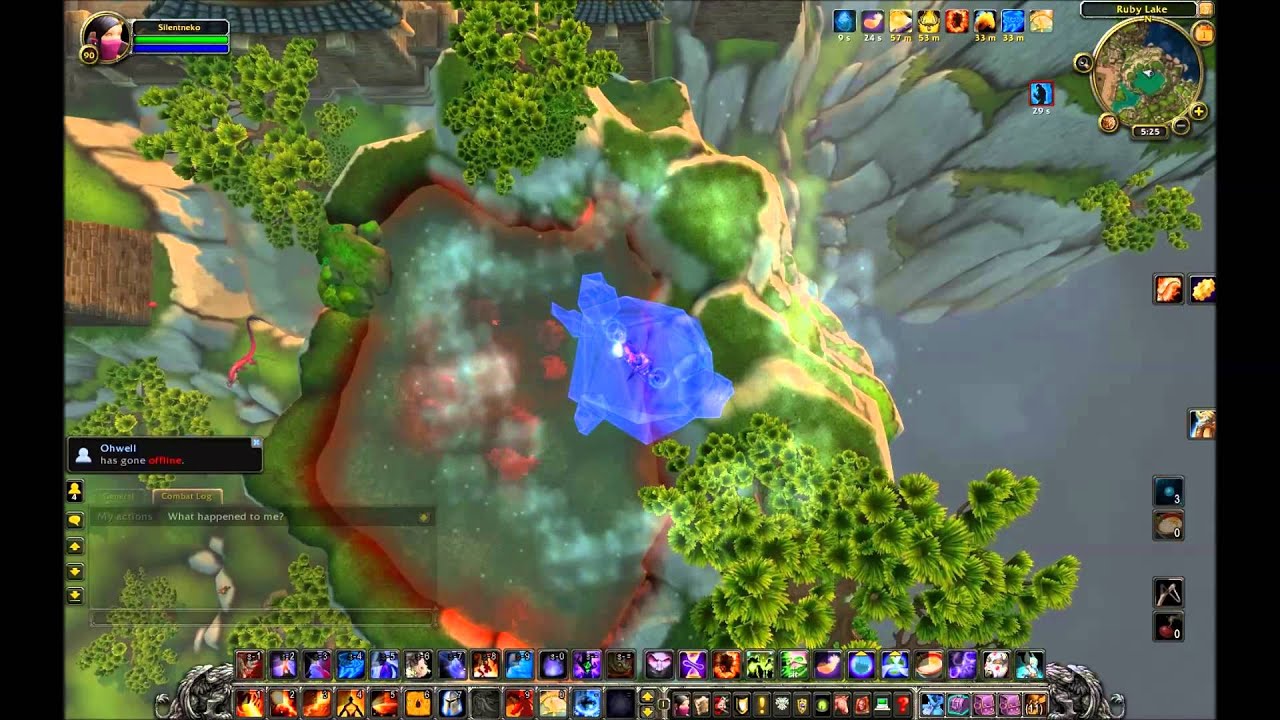 How to get to the center of the Timeless isle without the legendary ...