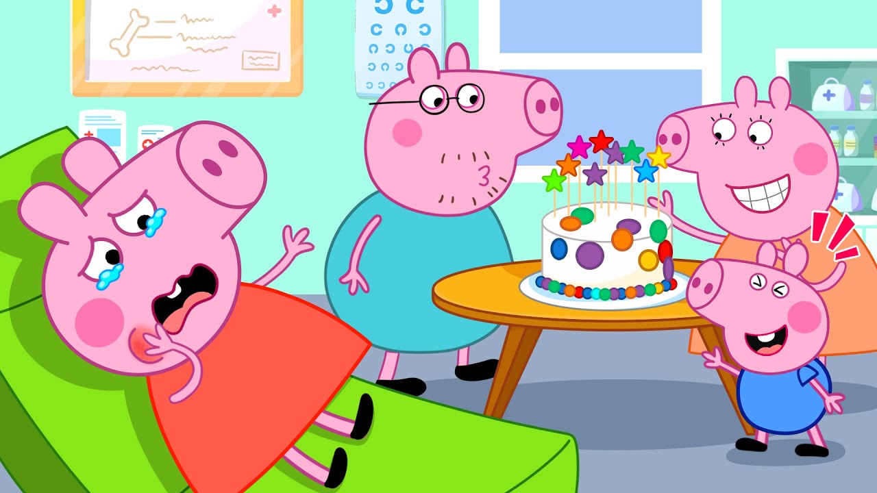 Poor Peppa Pig has a Toothache - Peppa Pig Funny Animation - YouTube