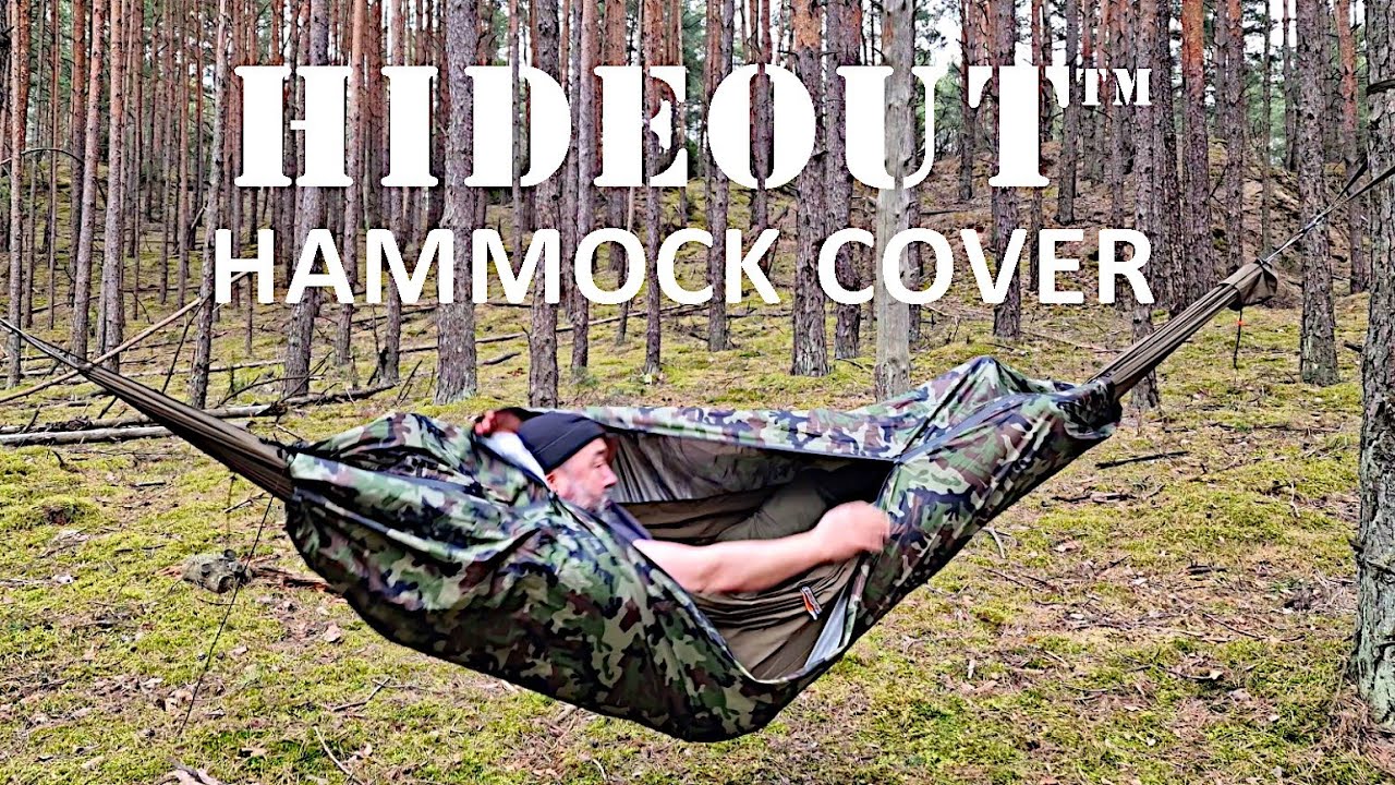 HIDEOUT hammock cover. - YouTube
