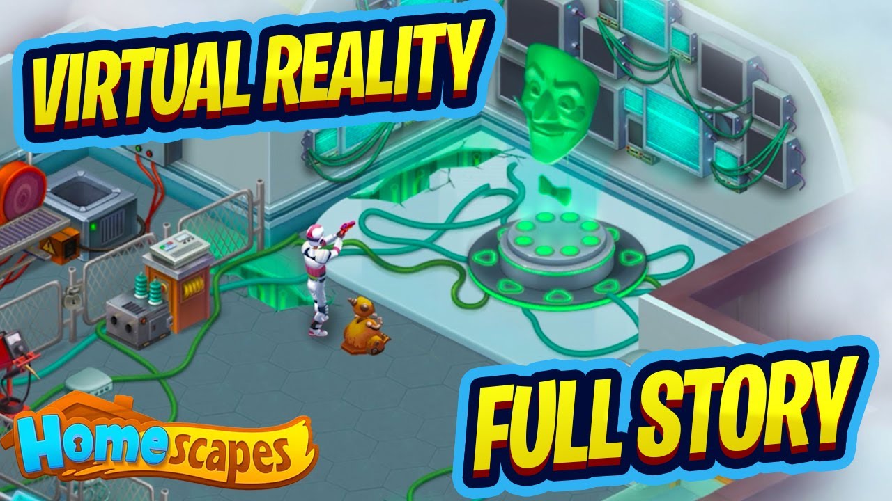Homescapes - Virtual Reality Event Full Story Gameplay - YouTube