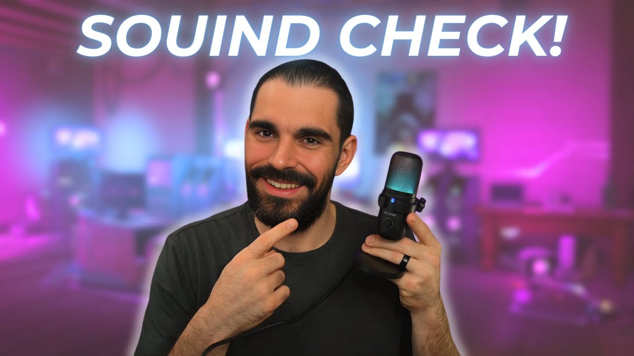 Ko-Star USB Gaming Microphone overview - YouTube