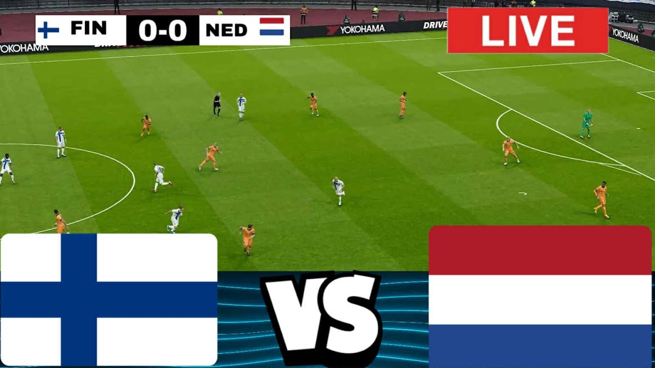 🔴 LIVE : Finland vs Netherland | European Qualifiers 2025 | Full Match ...