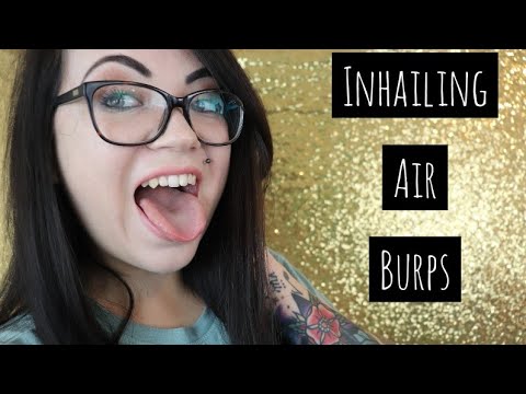 Burping on with air
