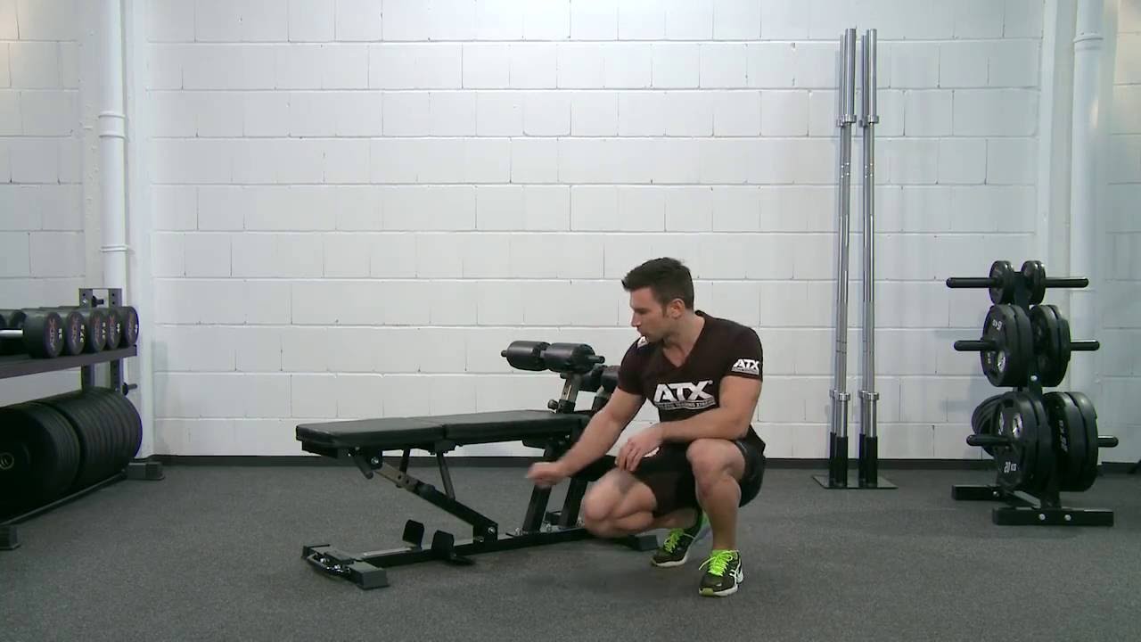 Banco abdominales multifuncional, Barbarian-line torso trainer - YouTube