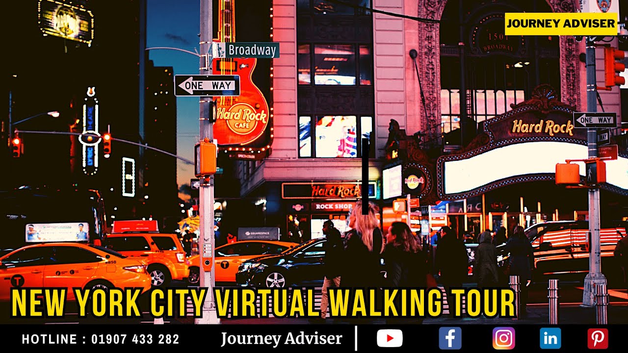 New York City Virtual Walking Tour II Midtown Manhattan and Times ...