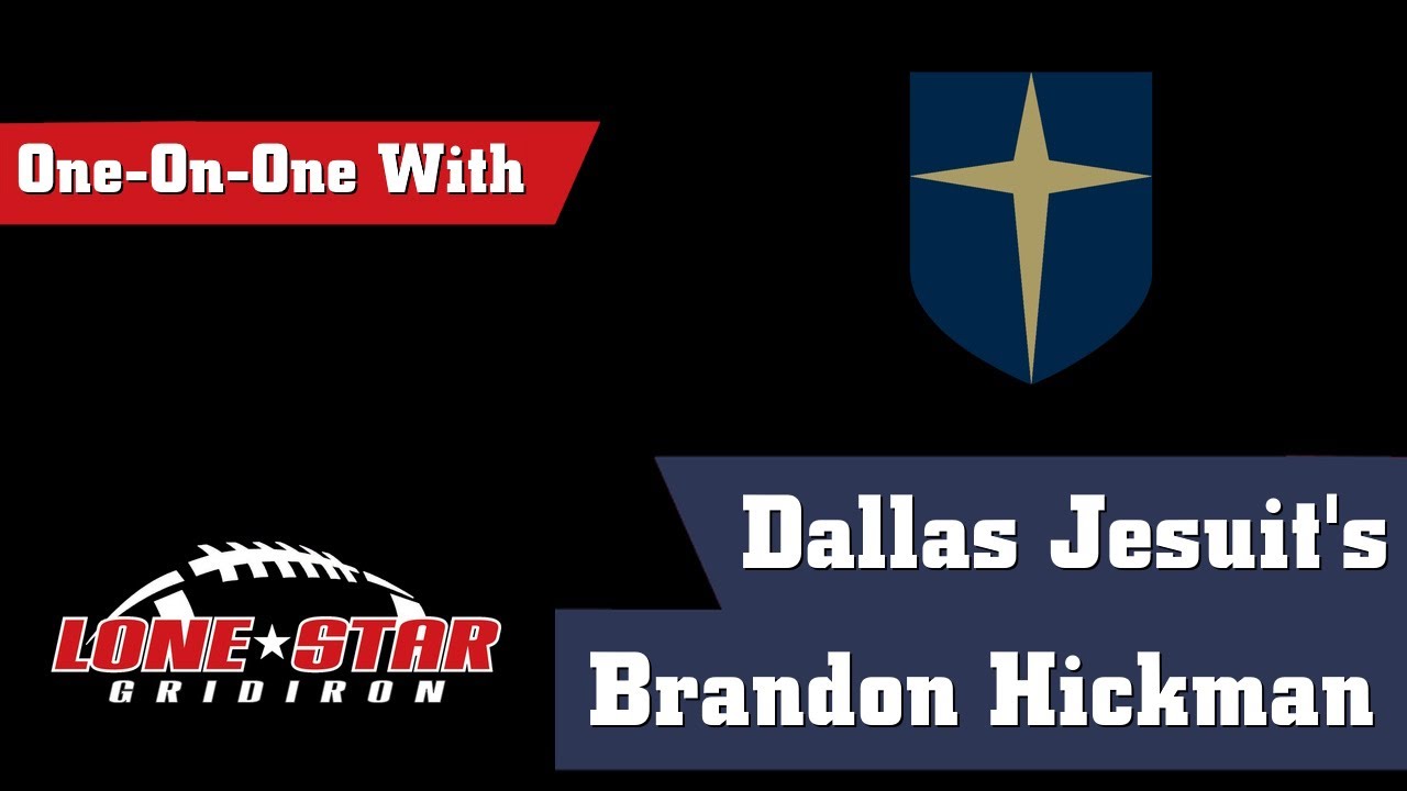 One-on-One with Dallas Jesuit's Coach Brandon Hickman - YouTube