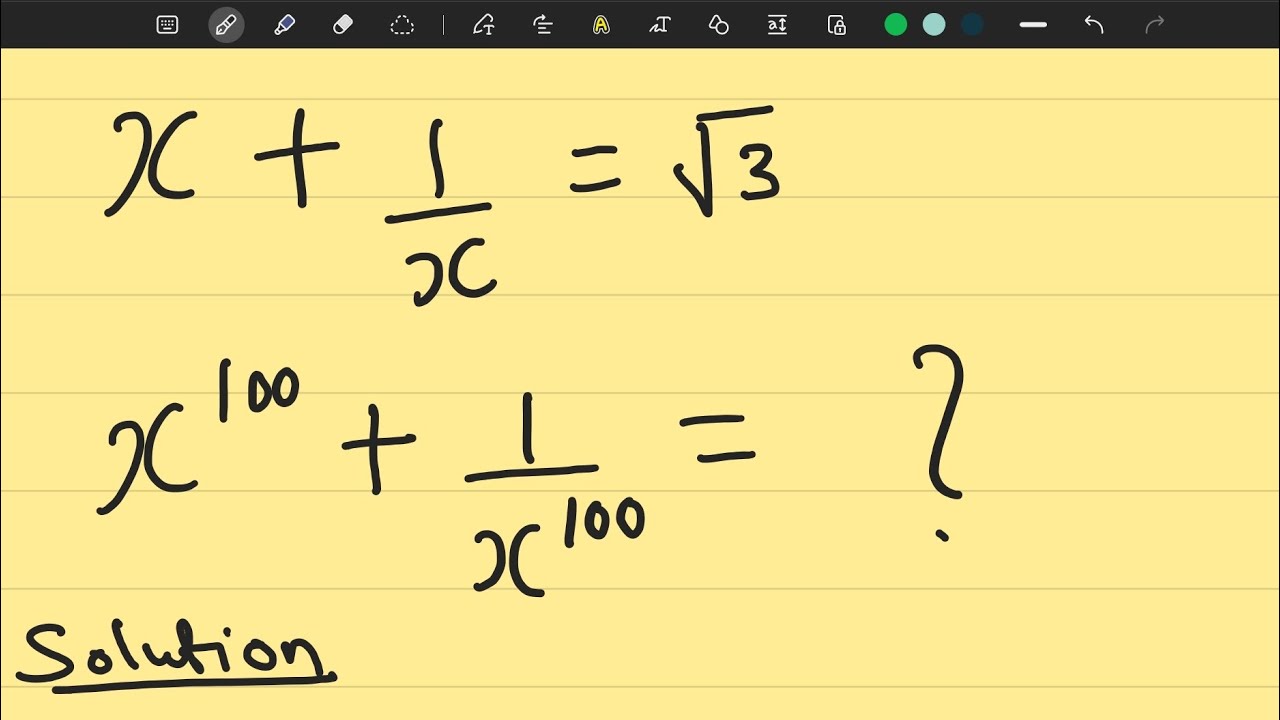 Mind-Blowing Olympiad Algebra Challenge Question for Brilliant Students ...