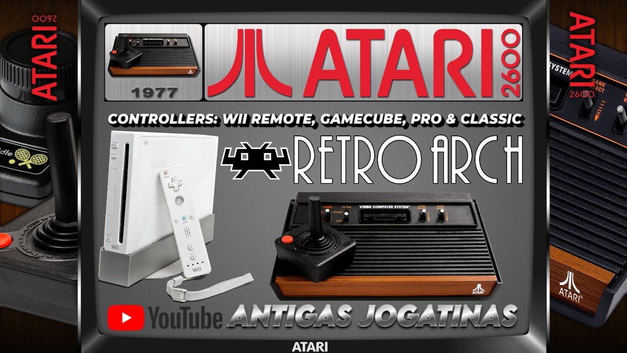 ATARI 2600 + THE OLD TIMES RUNNING ON THE NINTENDO WII - YouTube