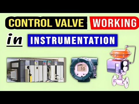 Control Valve pneumatic system | Instrumentation | Pneumatic Actuator ...