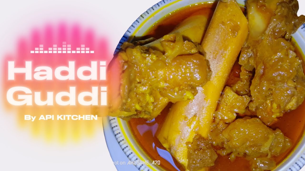 Haddi Guddi recipe by API KITCHEN - YouTube