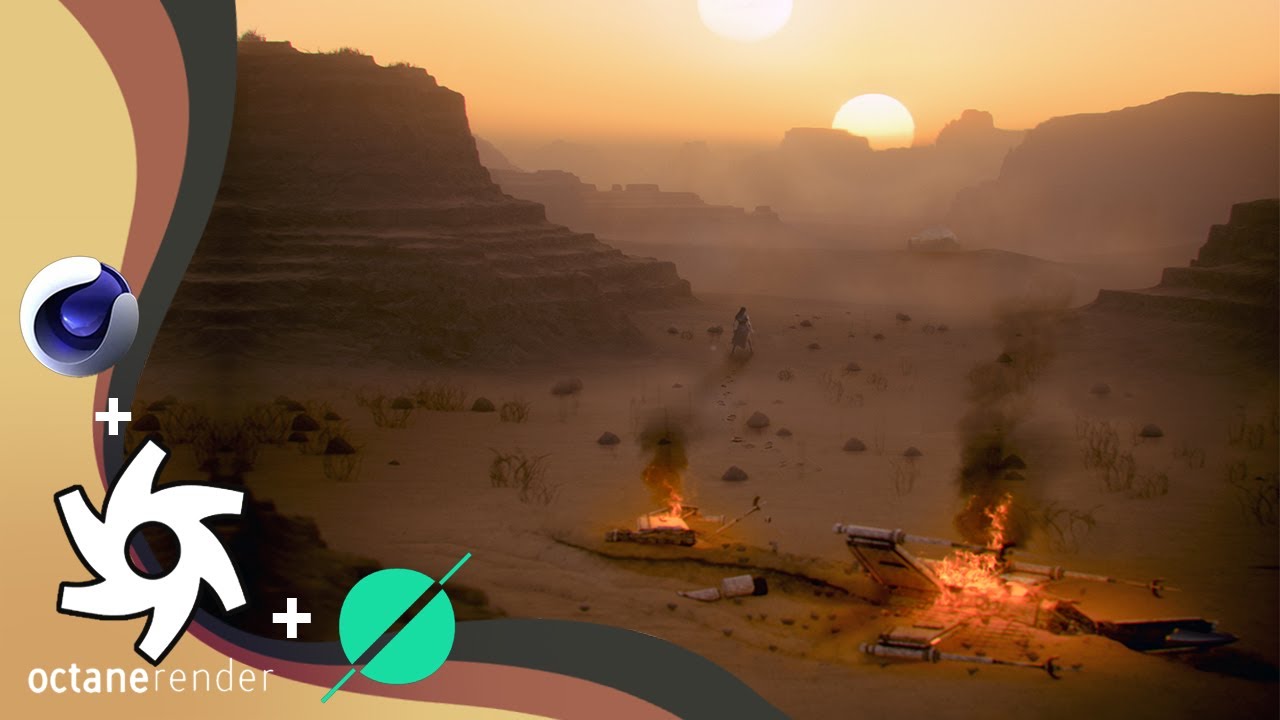 Star Wars Concept Art - World Creator and Octane - YouTube