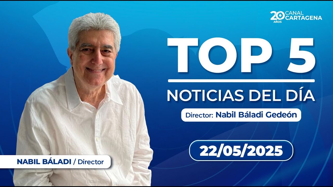 LAS 5 NOTICIAS MÁS IMPORTANTES DEL DÍA: Jueves 22 de mayo de 2025 - YouTube