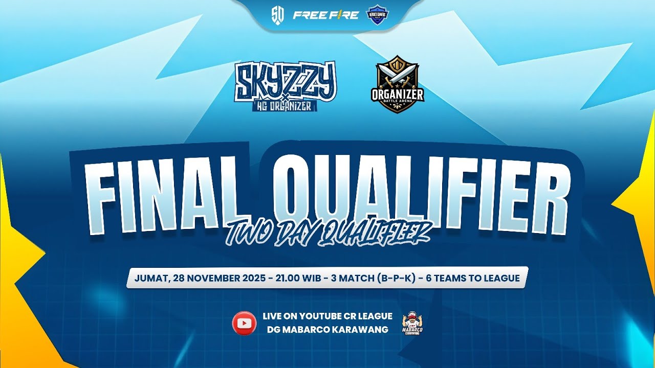 🟢FINAL QUALIFIERS - TWO DAYS QUALIFIERS | Caster Pe'es | FREE FIRE MAX🟢 ...