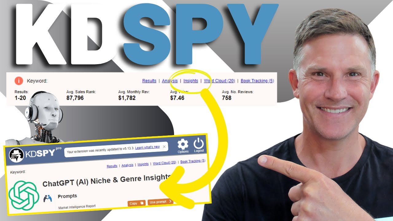 KDSPY Tutorial | How to Use the INSIGHTS Tool With ChatGPT #kdspy - YouTube