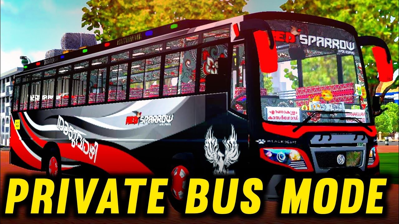 Kerala Private Bus Mode || Cabin Ride || Released Mod || Bus Simulator ...