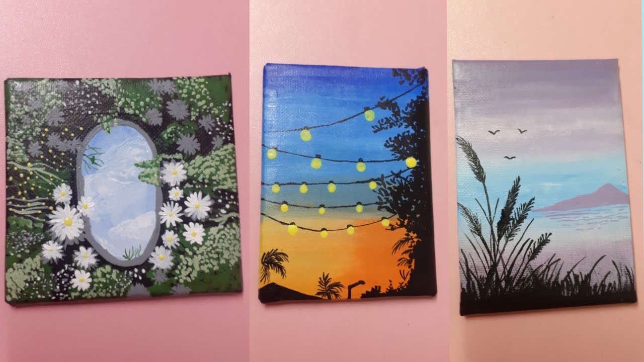 😄 easy paintings 😄 #youtube #longviralvideo #DIY #painting # ...