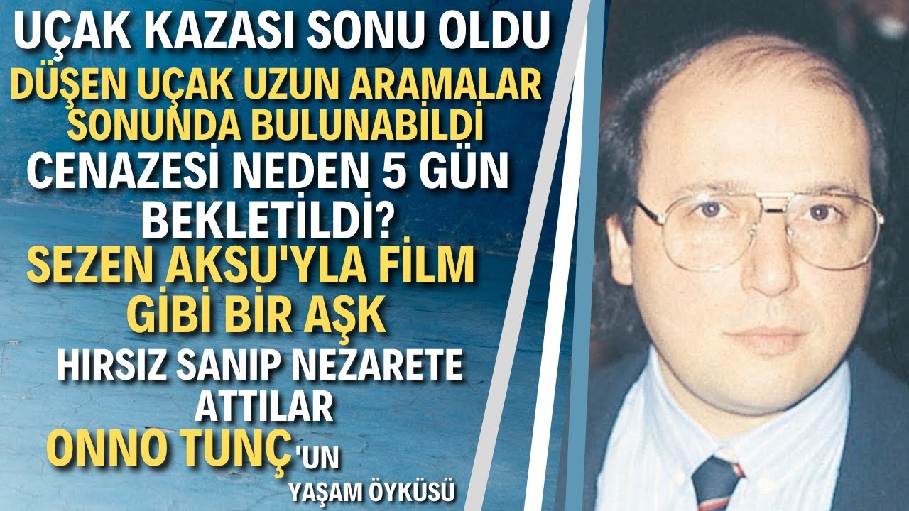 ONNO TUNÇ KİMDİR? Pop Müziğin Efsane İsmi Onno Tunç Aslında Kim? - YouTube