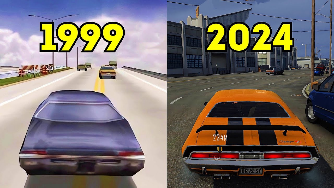 Evolution of DRIVER Games [1999-2024] - YouTube