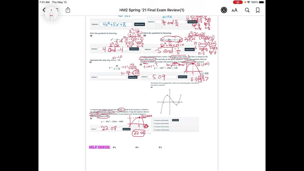 S21 Honors Math 2 Final Exam Review 24 YouTube s21-honors-math-2-final-exam-review-24-youtube