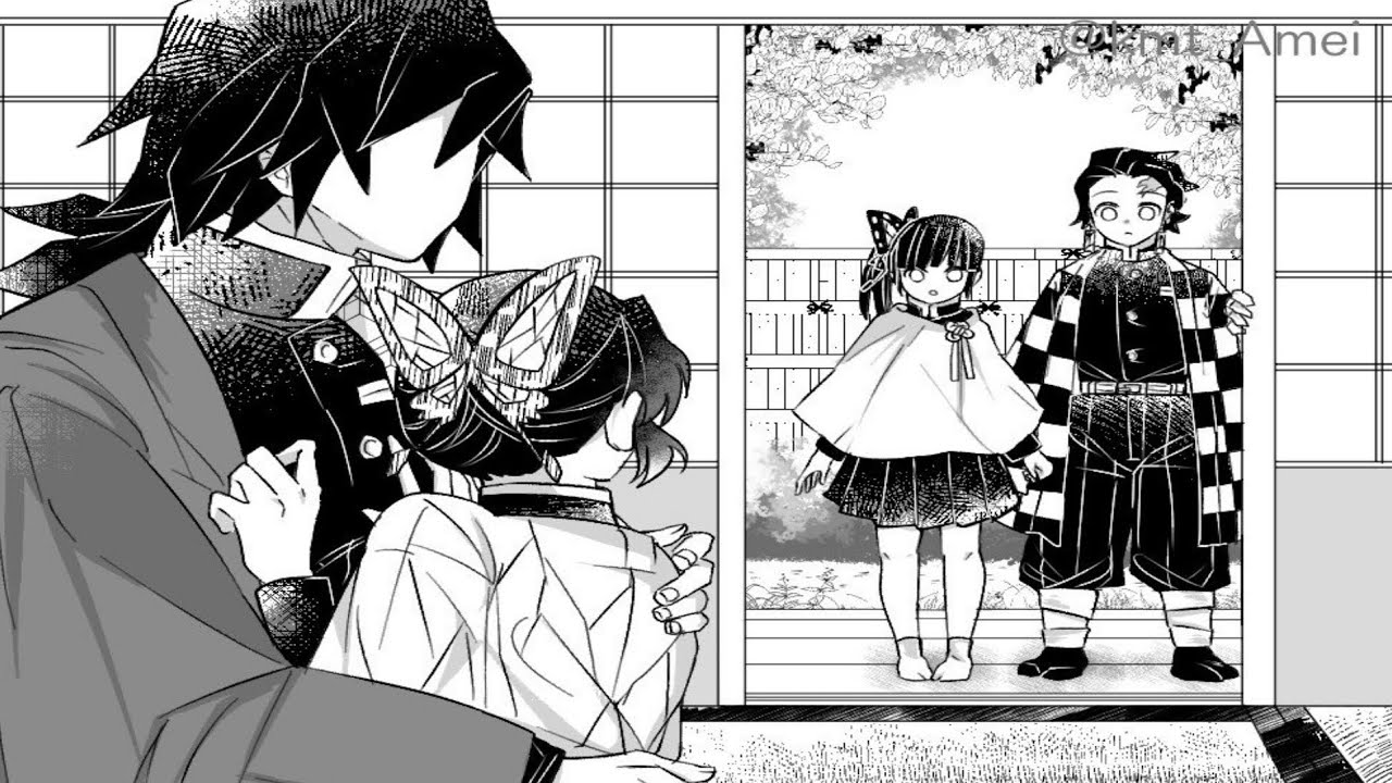 Tanjiro y Kanao descubren el secreto de Shinobu y Tomioka | Cómic Dub ...