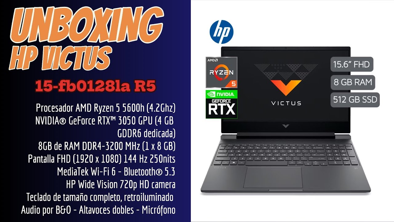HP VICTUS Gamer Unboxing - YouTube