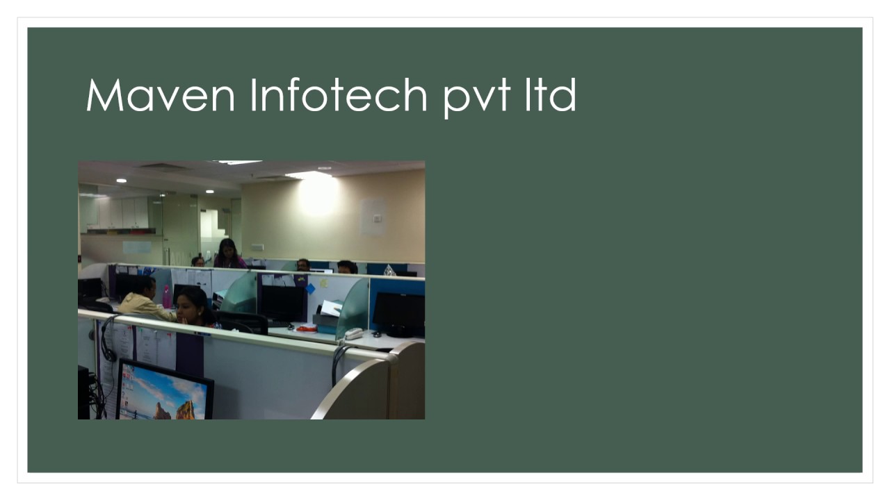 Maven infotech pvt ltd reviews - YouTube