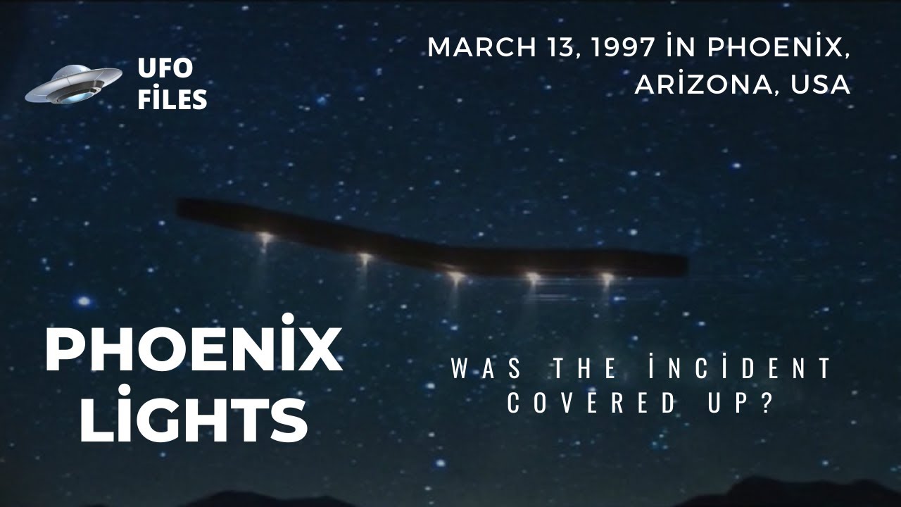 UFO files - Phoenix Lights - March 13, 1997 in Phoenix, Arizona, USA ...